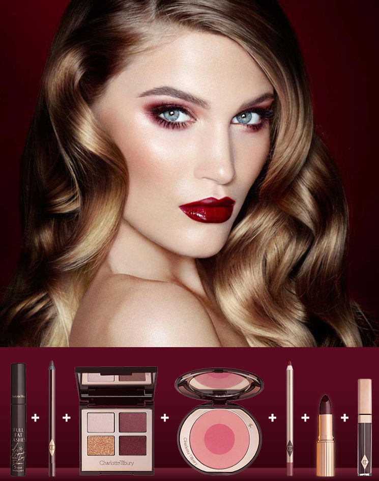 Vintage Vamp Pin Up Makeup Tutorial Youtube